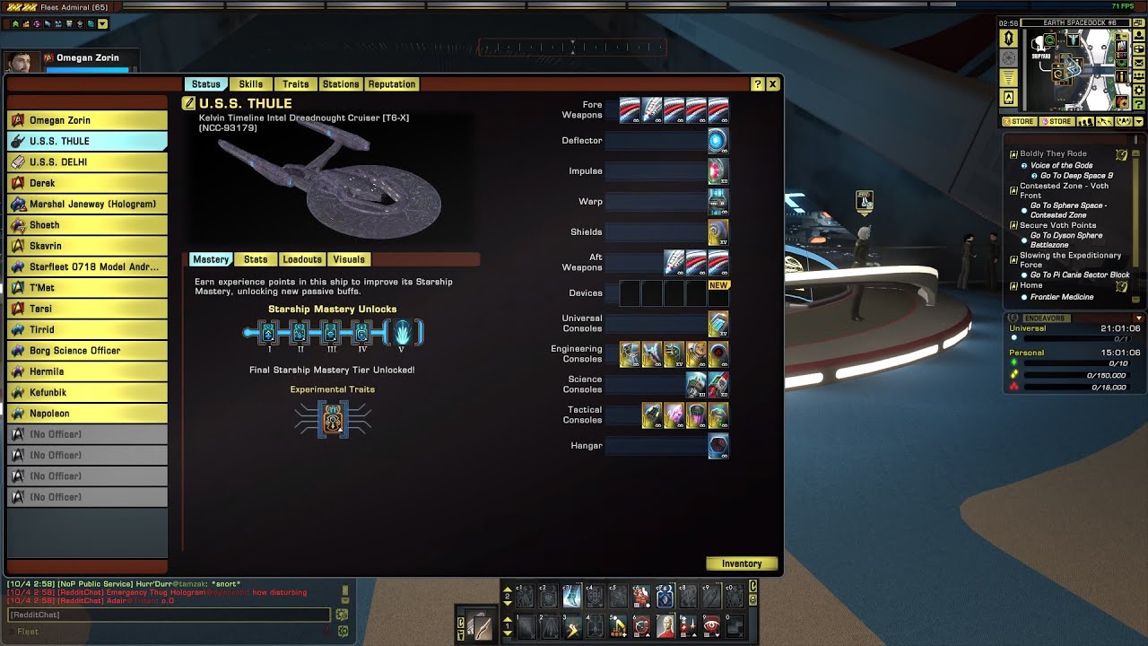 [STO] Kelvin Intel Dreadnought в деле - YouTube