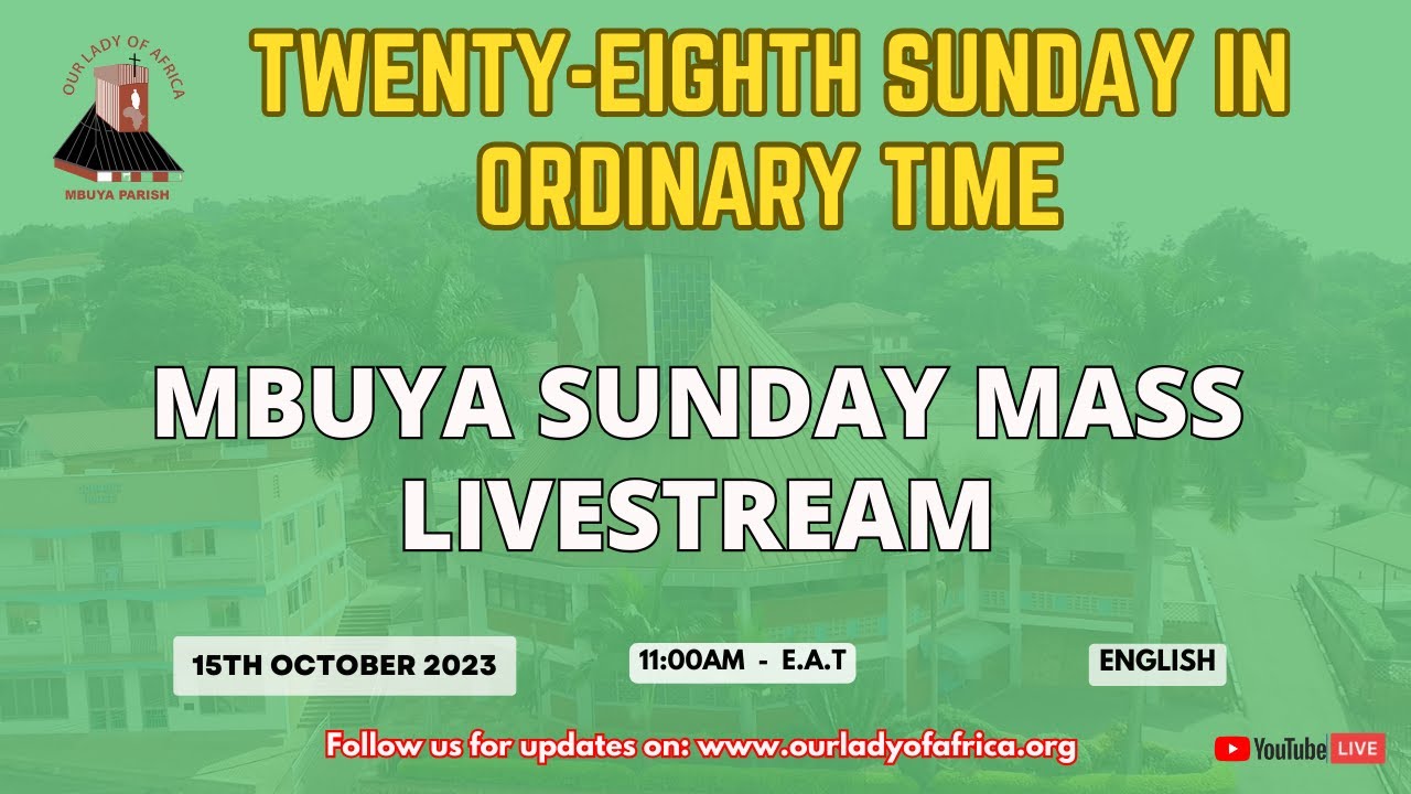 Catholic Daily TV Mass Online | Sunday 15th October 2023 - YouTube