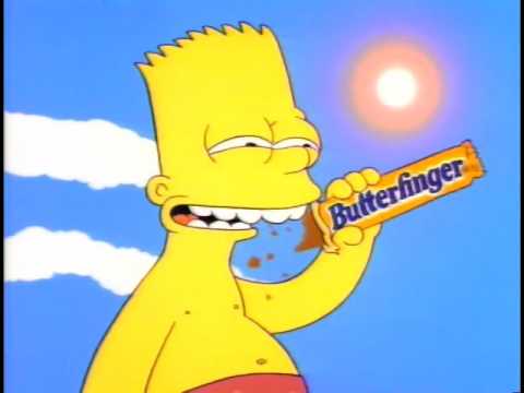 Butterfinger - Beach Homer with Crabs - YouTube