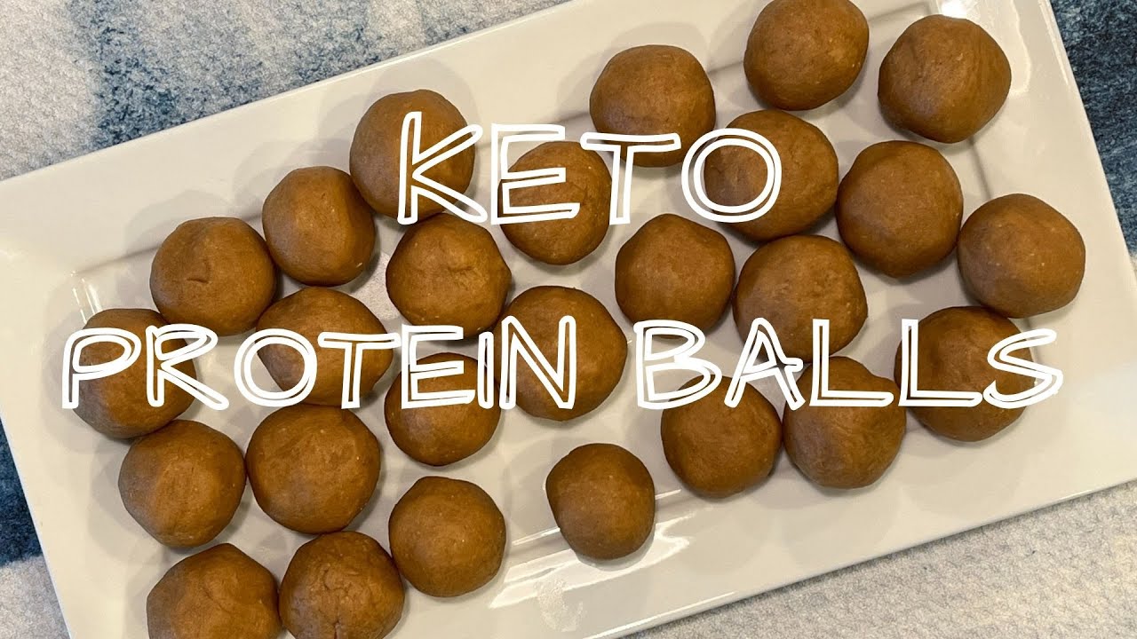 3 Ingredient Easy Keto Protein Balls - YouTube