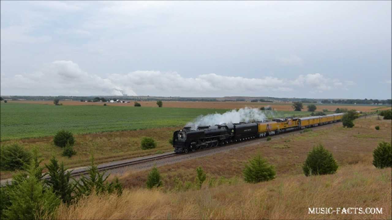 Union Pacific UP 844 Steam Engine Train - YouTube