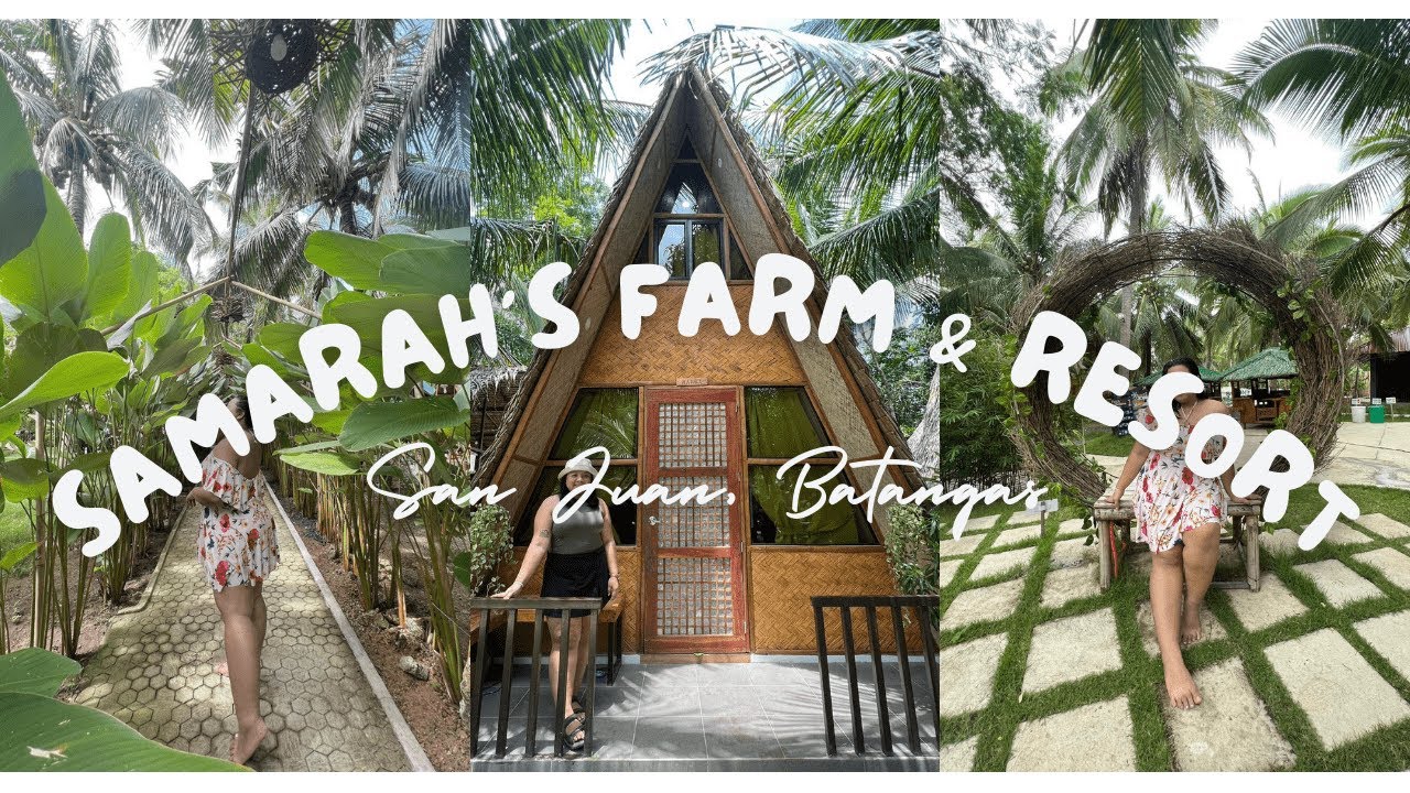 Samarah's Farm and Resort, Batangas | TRAVEL VLOG | Jamila Zamora - YouTube