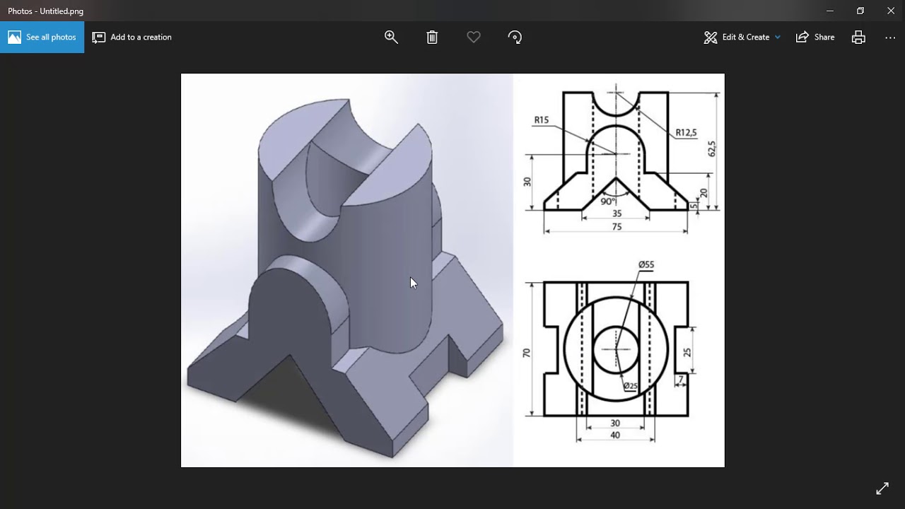 solidwork exercises 1 - YouTube