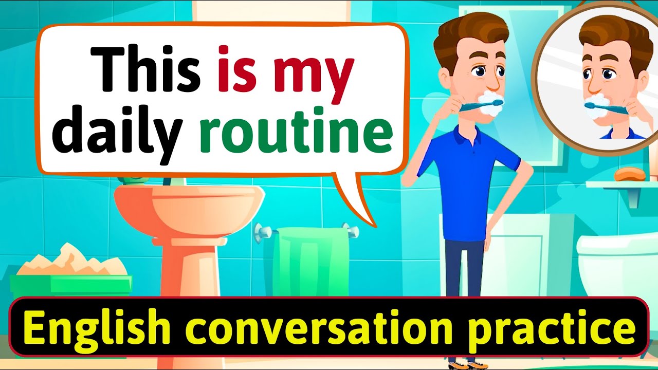 Talking About Daily Routines in English | English Speaking Practice for ...