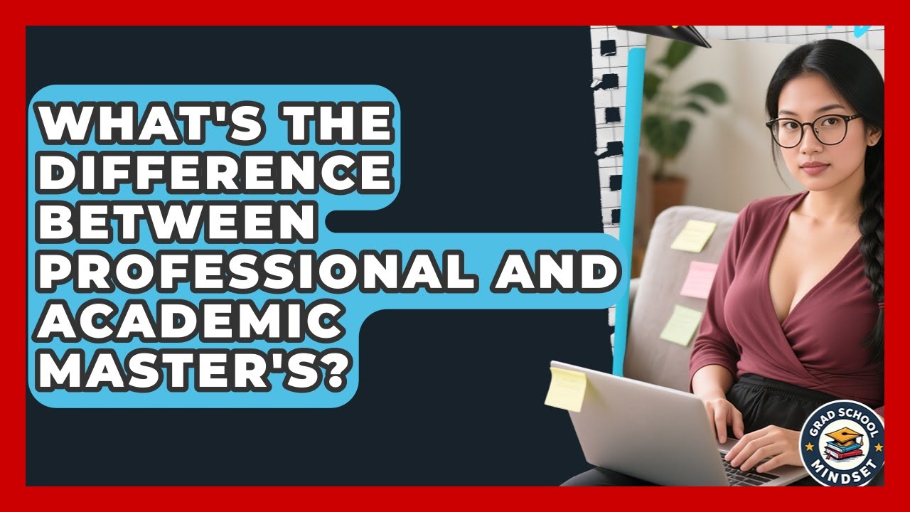 What's The Difference Between Professional And Academic Master's ...
