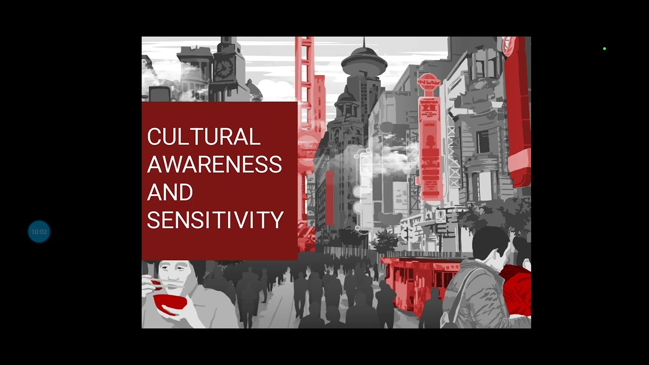Cultural Awareness and Sensitivity and the rest - YouTube