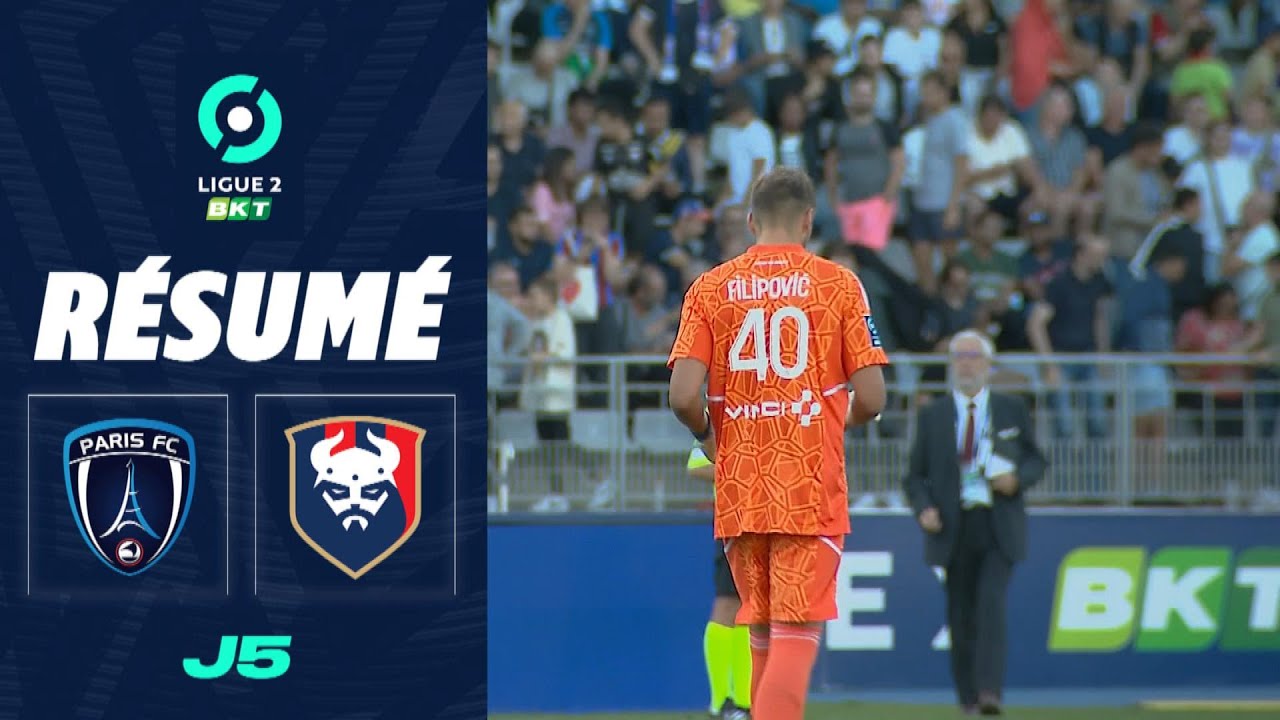 PARIS FC - STADE MALHERBE CAEN (1 - 1) - Résumé - (PFC - SMC) / 2022 ...