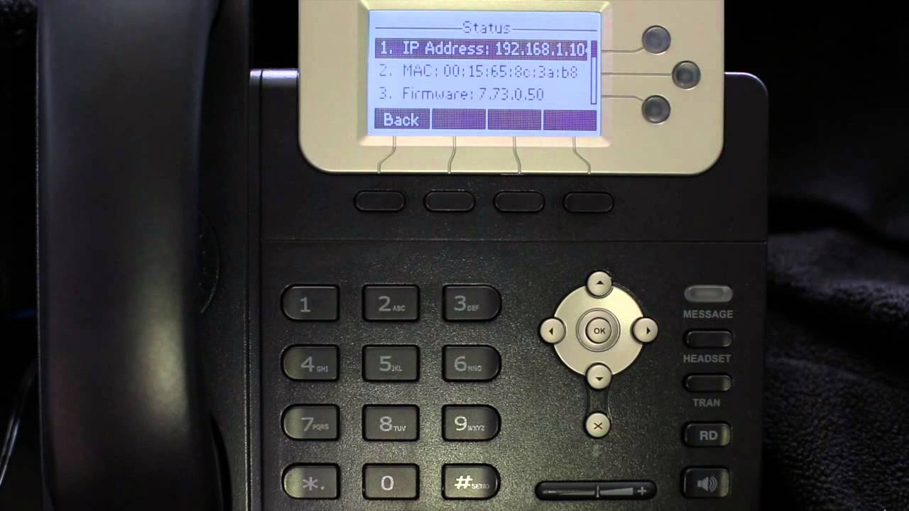 Yealink Auto Provisioning - IP Address - YouTube