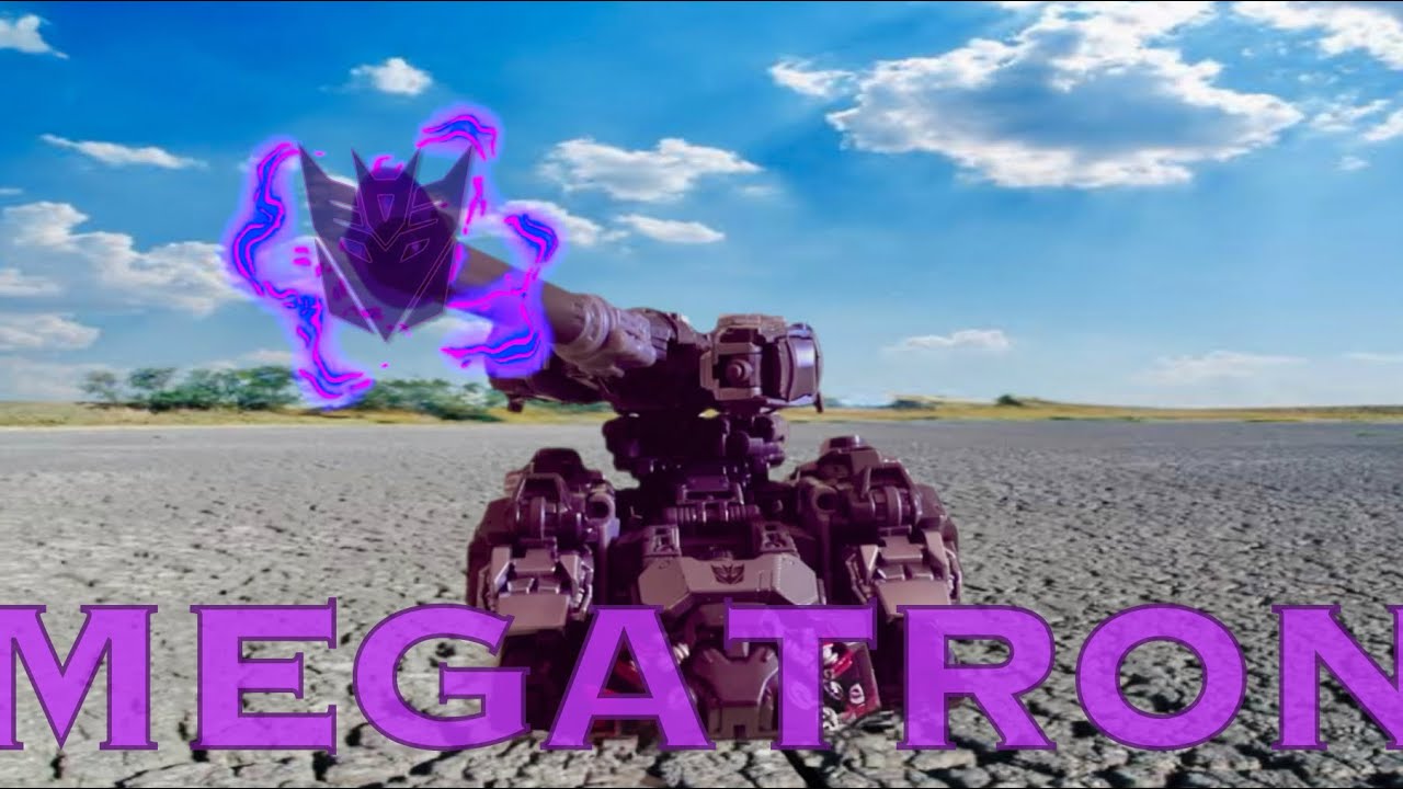 Megatron tank to jet transformation StopMotion - YouTube