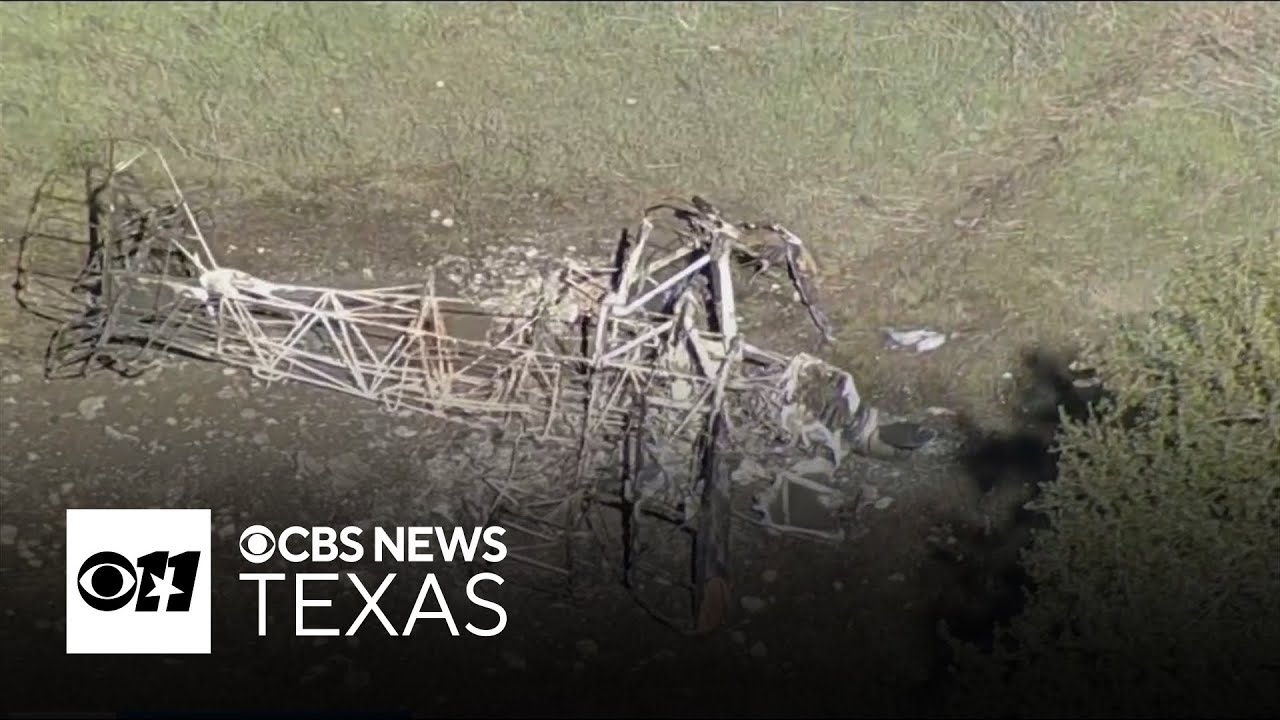No serious injuries in fiery small plane crash in Tarrant County - YouTube