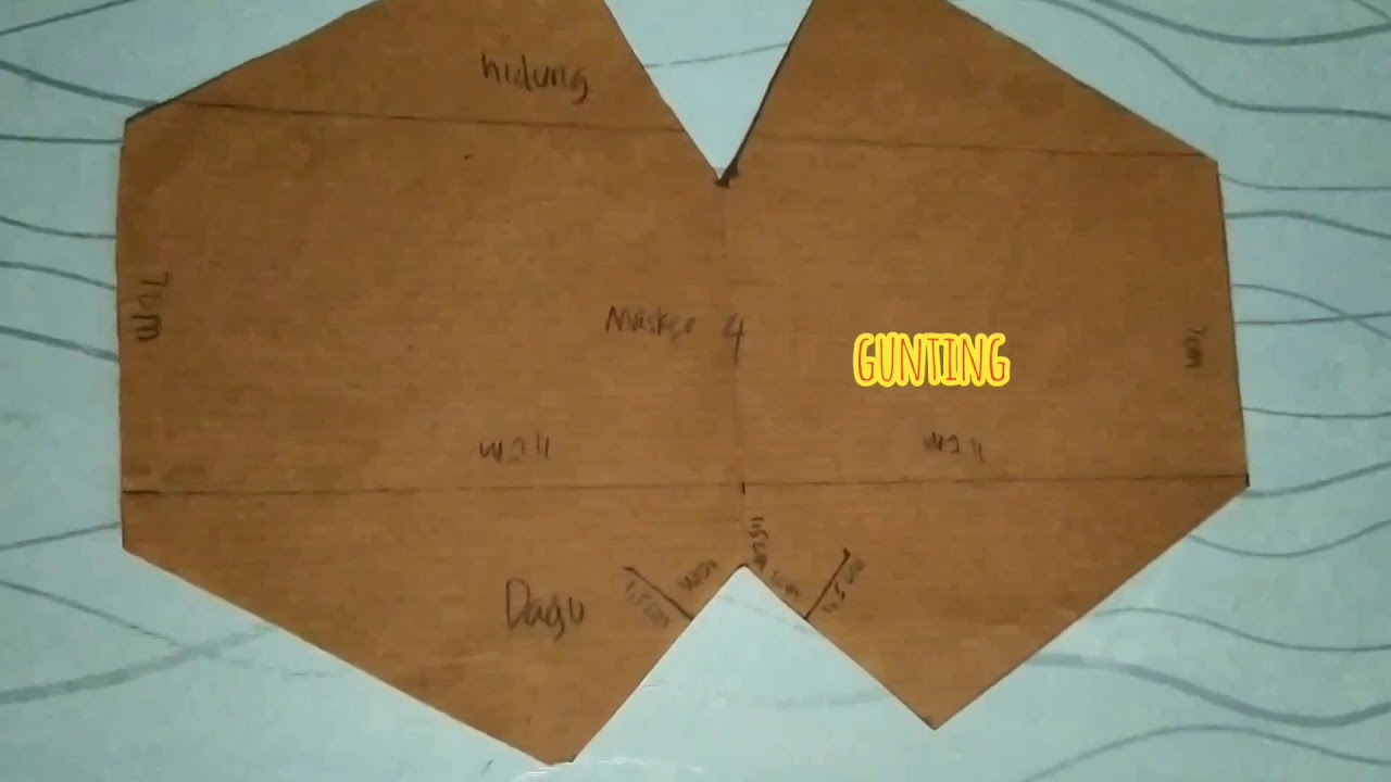 Macam macam pola Masker - YouTube