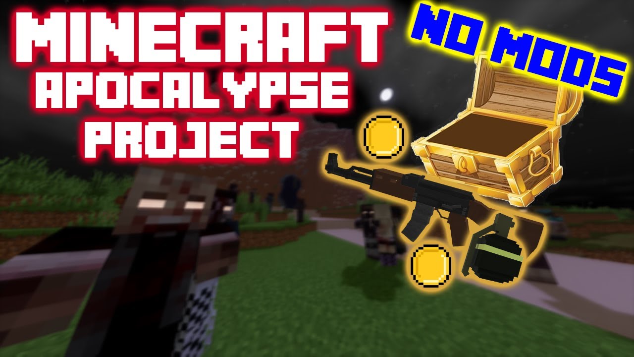 Minecraft Apocalypse NO MODS server Project! - YouTube