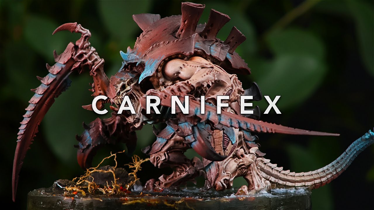 Is this the most detailed Tyranid? NO! But its close... painting Mantid ...