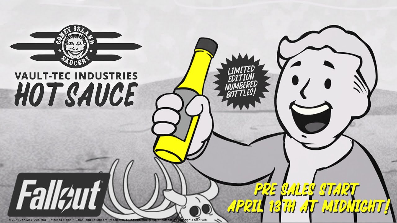 Coney Island Saucery Vault-Tec Hot Sauce | Limited Edition Pre-Sale ...