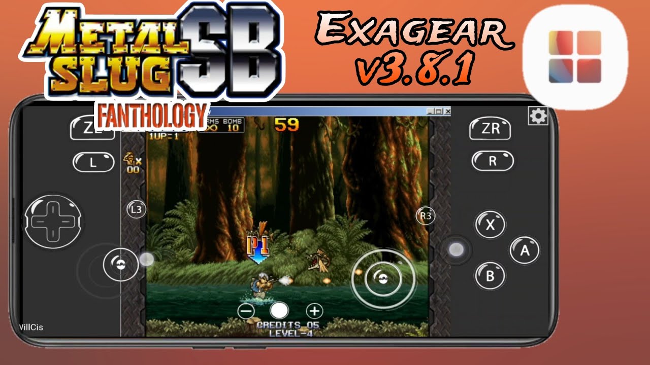 Metal slug SB Fantholgy Fangame en exagear v3.8.1 android gama media ...