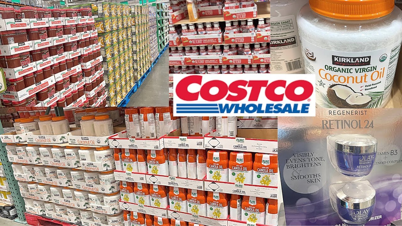 COSTCO GROCERY SHOPPING FOR Pantry & Dry Goods Household Essentials ...