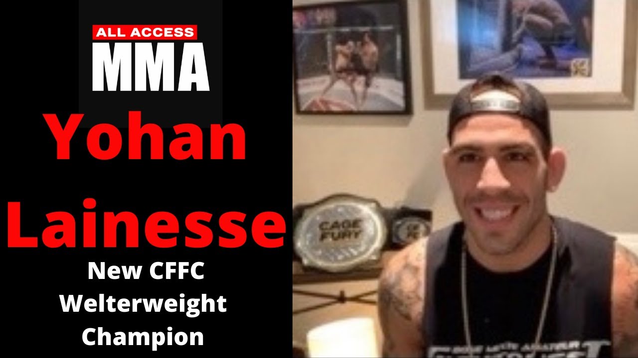 Yohan Lainesse recaps winning CFFC belt & talks future. - YouTube
