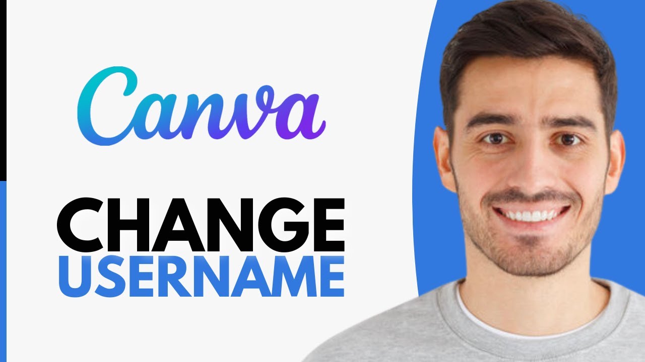How To Change Username On Canva - Step by Step - YouTube