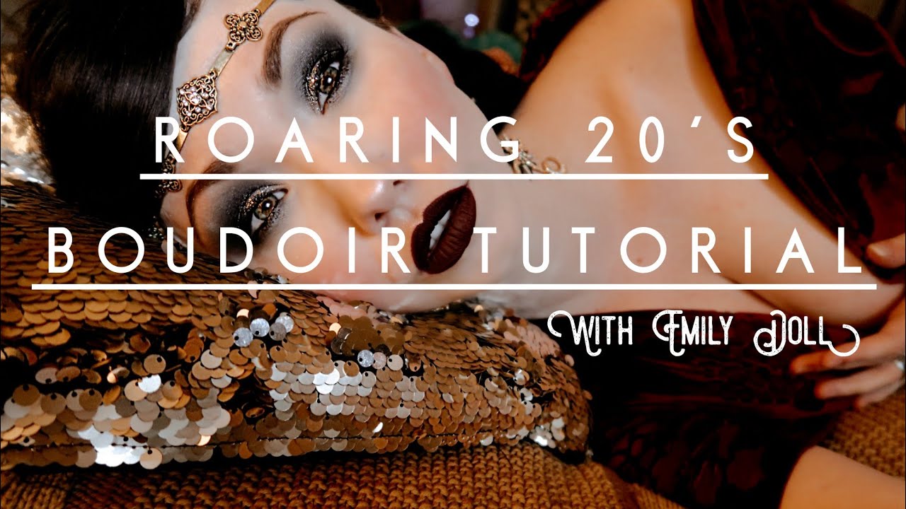 Roaring 20's Boudoir Tutorial - YouTube