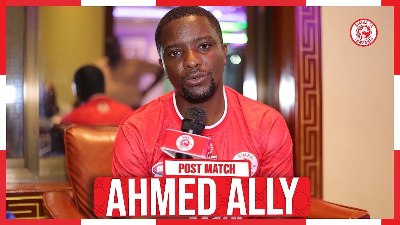 AHMED ALLY BAADA YA MCHEZO DHIDI YA PRISONS/"TUMEUMIA WOTE TUNAJIPANGA ...