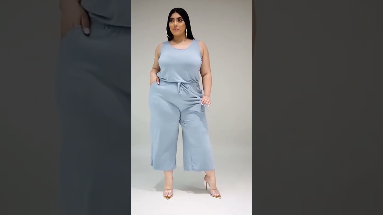 Plus Size Jumpsuit Fashion | Fashion Q | #jumpsuit #shorts # ...