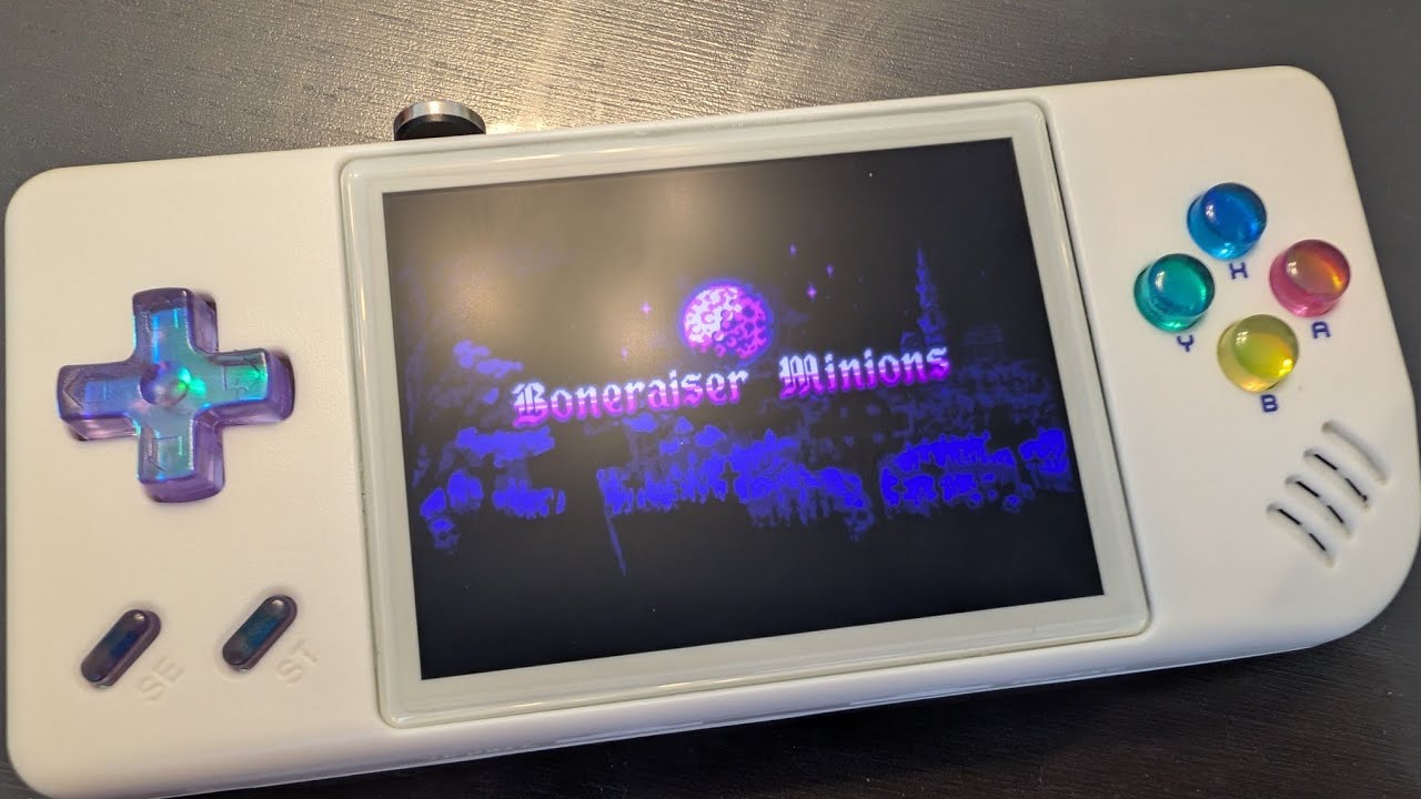 【note】RG28xx muOS Portmaster ヴァンサバライクBoneraiserMinions - YouTube