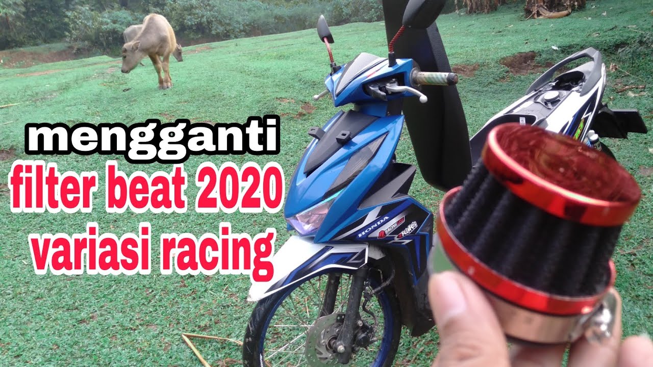 ⚫ganti tutup saringan filter variasi motor beat 2020 fi lebih enak ...