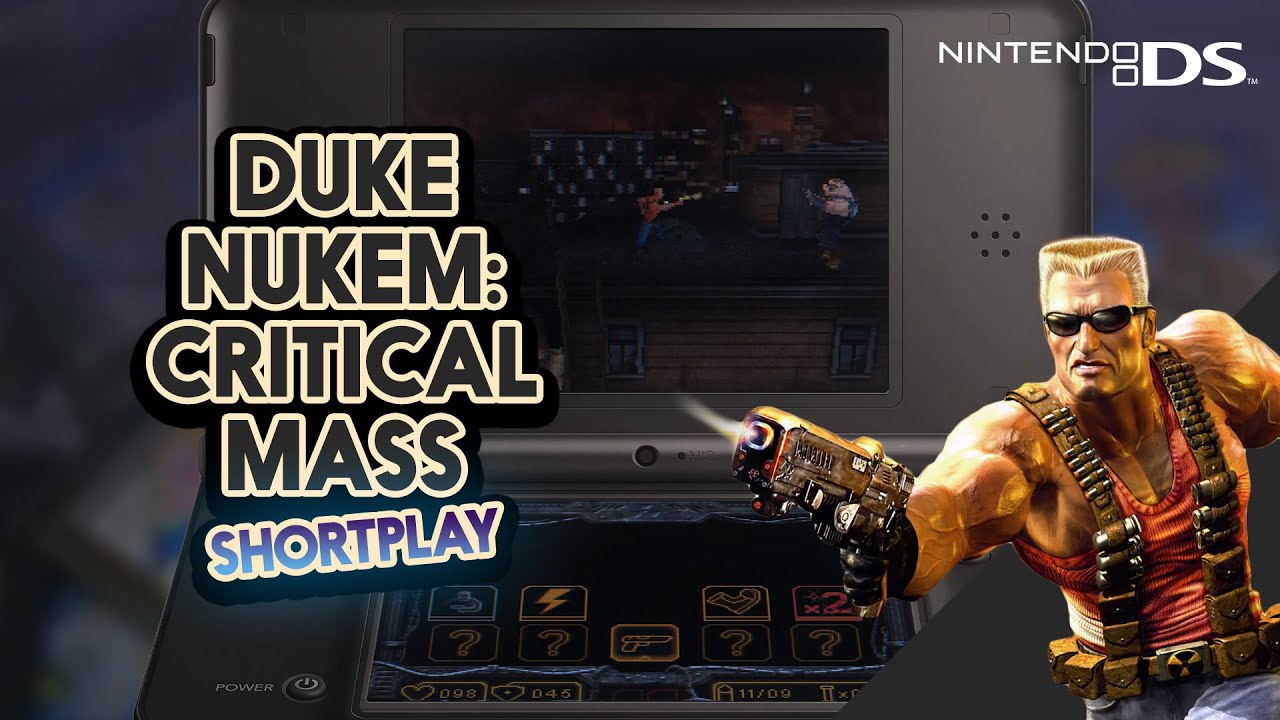 Duke Nukem: Critical Mass | 2011| Who wants some? | Nintendo DS - YouTube