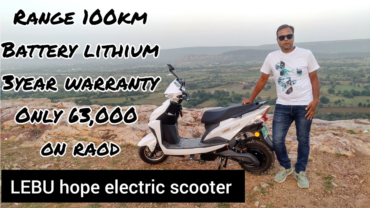 ELECTRIC SCOOTER, RANGE 100KM, LITHIUM BATTERY,, ONLY 63,000 ON ROAD ...