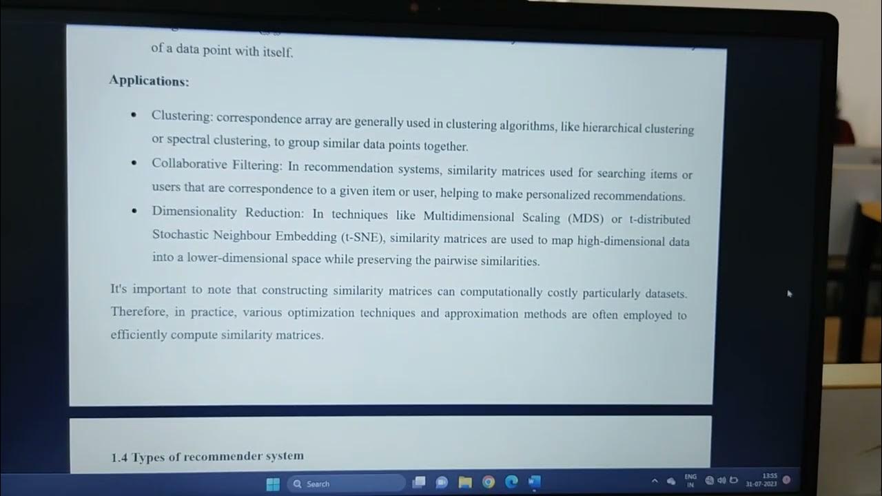 course recommendation system using machine learning - YouTube
