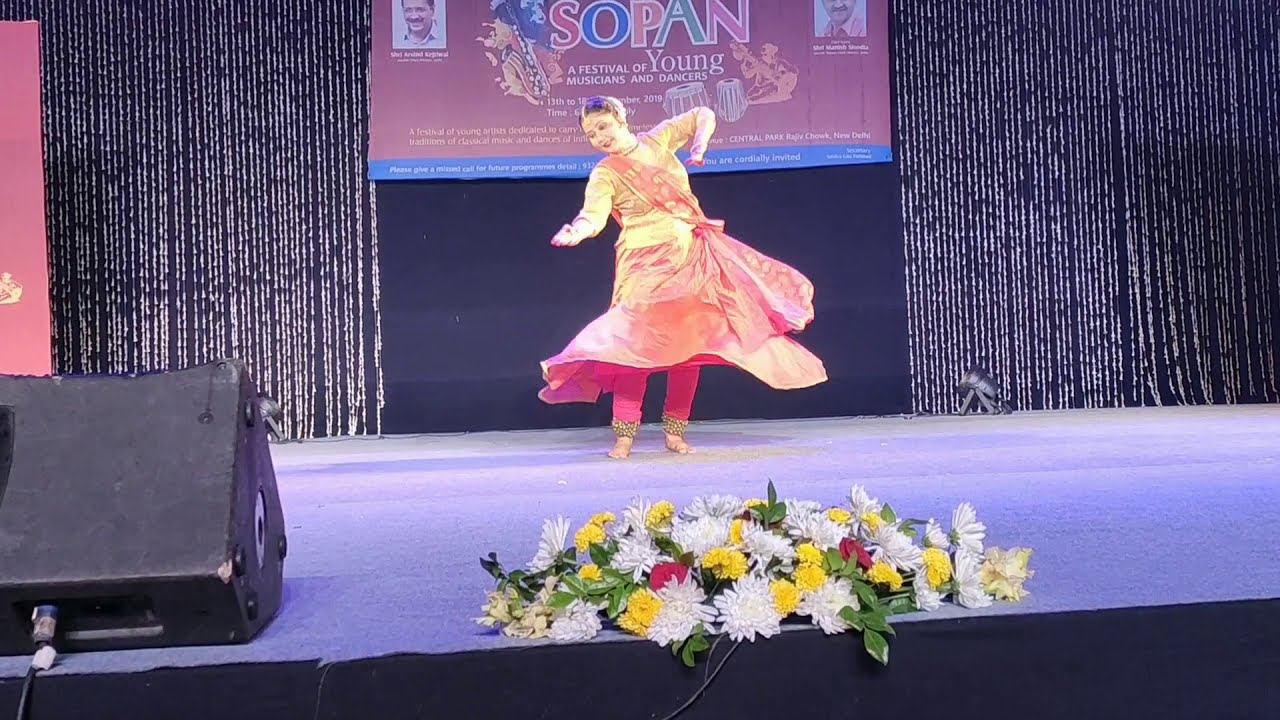 Kathak recital by Jaya Pathak in Sopan Festival || Kathak || Indian ...