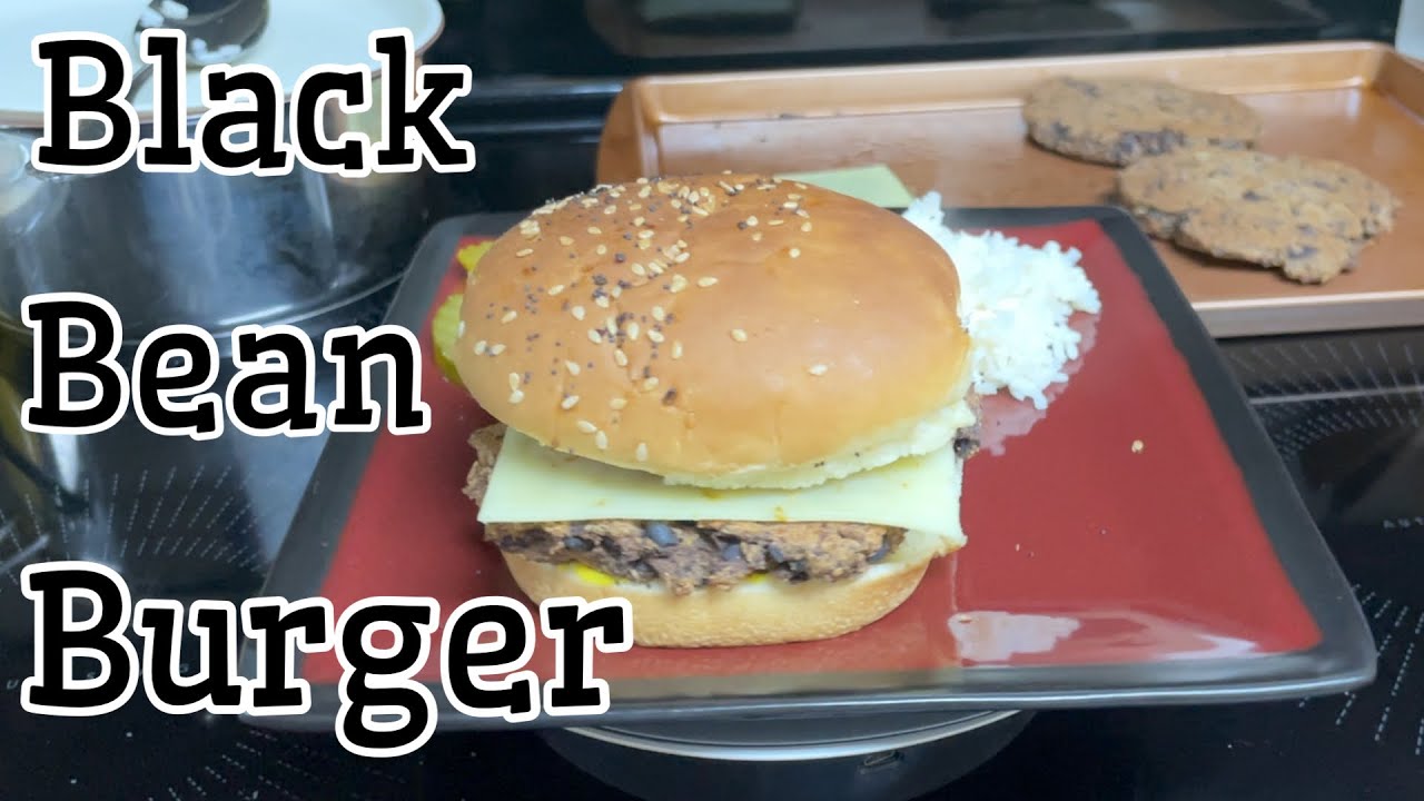 Black Bean Burger / Kidney Disease Awareness - YouTube