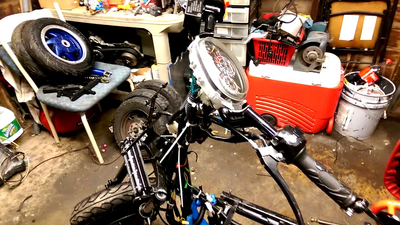 Naked 2016 gy6 moped China toa toa 50cc upgraded to 80ccbigbore-build ...