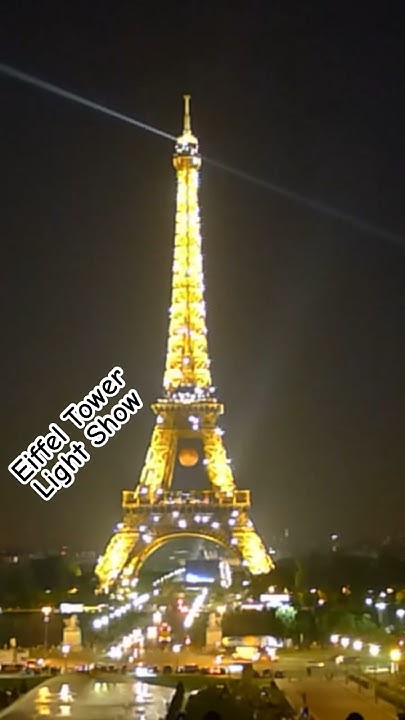 Amazing beautiful Eiffel Tower Light Show in Paris,France🇫🇷 #shortsfeed #paris #eiffeltower # ...