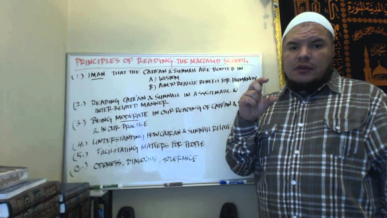 Imam Yusuf Rios: Part 4 Azhari Method Of Reading A Text: The Maqasid ...