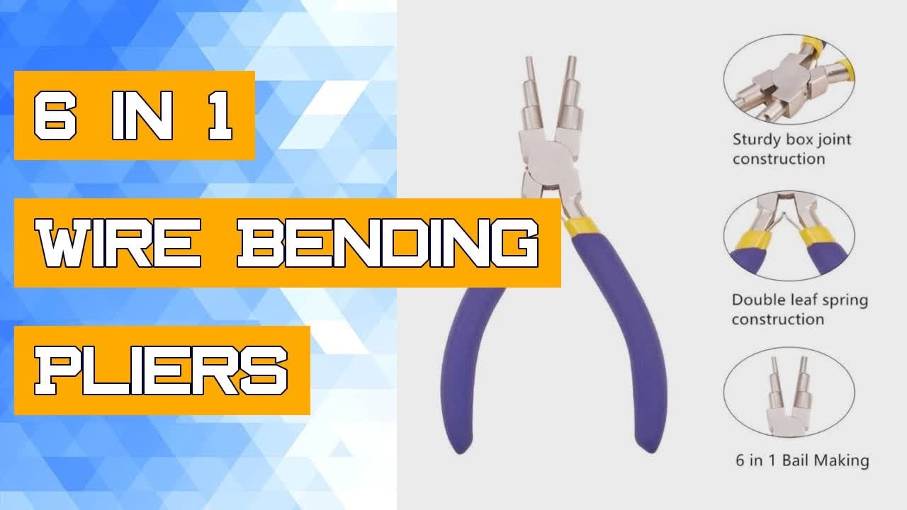 6 in 1 Wire Bending Pliers Guardrail Pliers Wire Ring Forming Pliers 2 ...