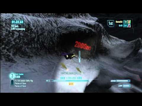 SSX - DEADLY DESCENT - DEATH ZONE - (PERFECT RUN) - YouTube