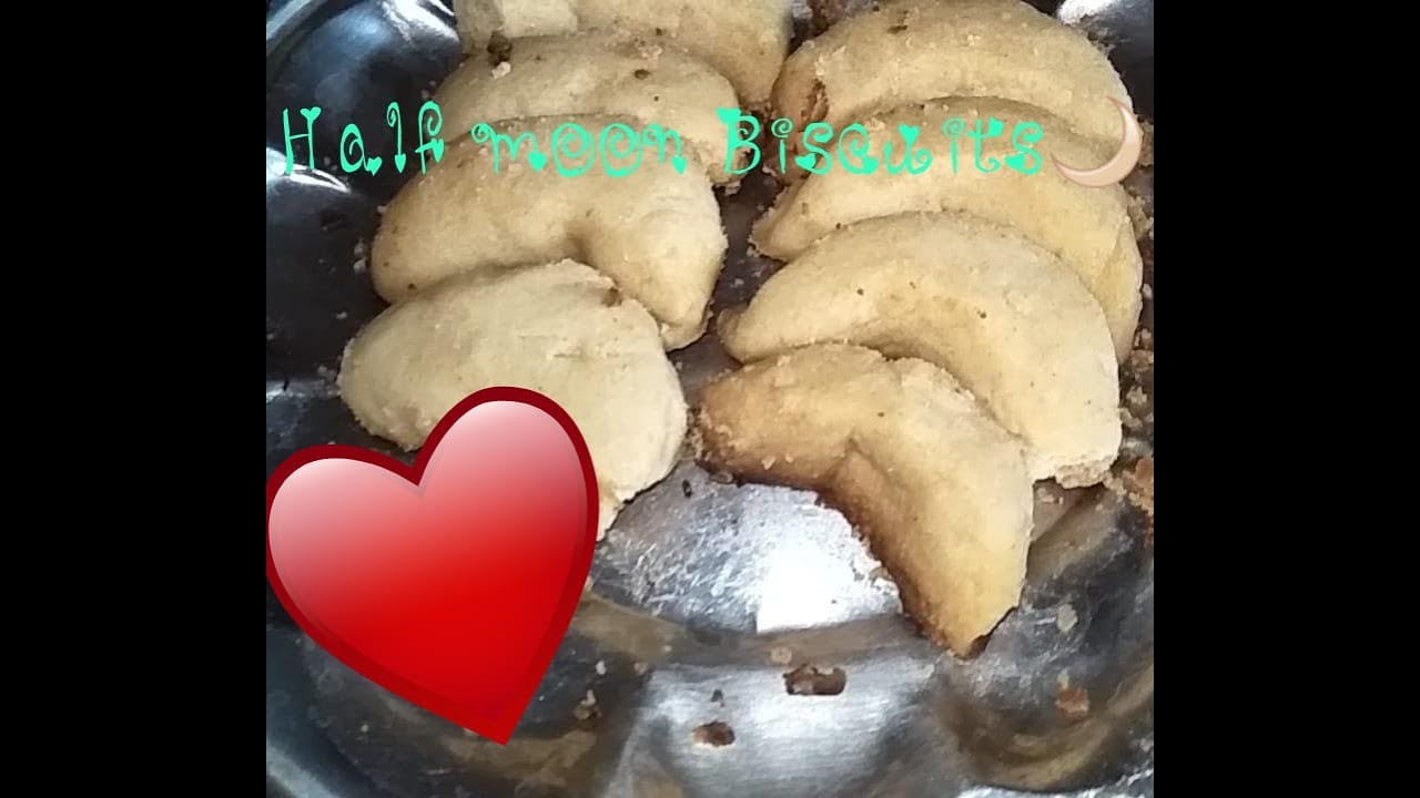 How To Make Half Moon Biscuits At Home 😋#drsrikanthgunturu #trending ...