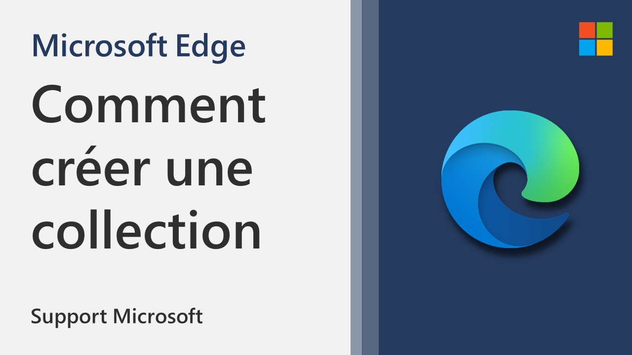 Comment créer une collection dans Microsoft Edge | Microsoft - YouTube