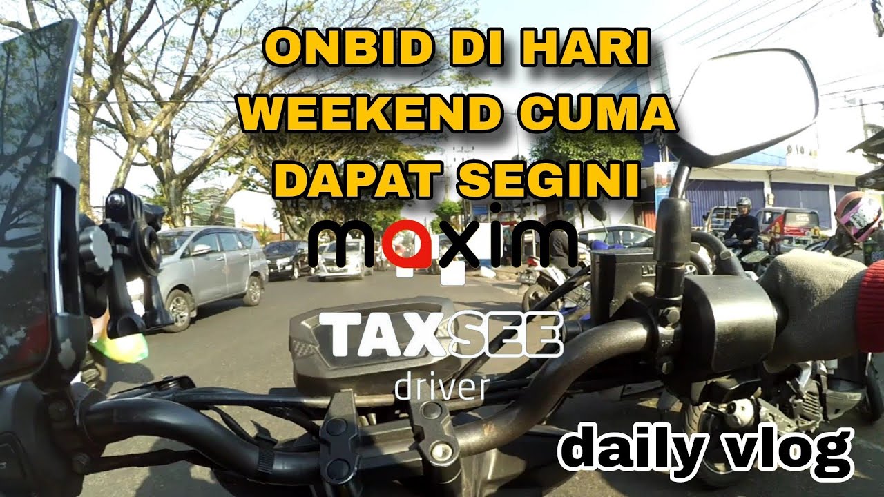 ONBID MAXIM DI HARI WEEKEND‼️ ORDERAN DELAY ⁉️ BIKIN SEMANGAT DOWN # ...