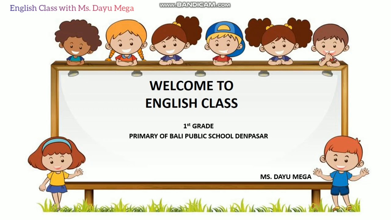 Preposition for the 1st grade primary students | English class with Ms ...