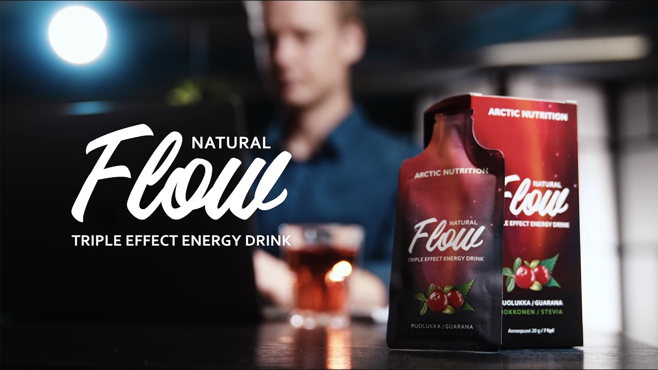 Flow - Triple Effect Energy Drink - YouTube