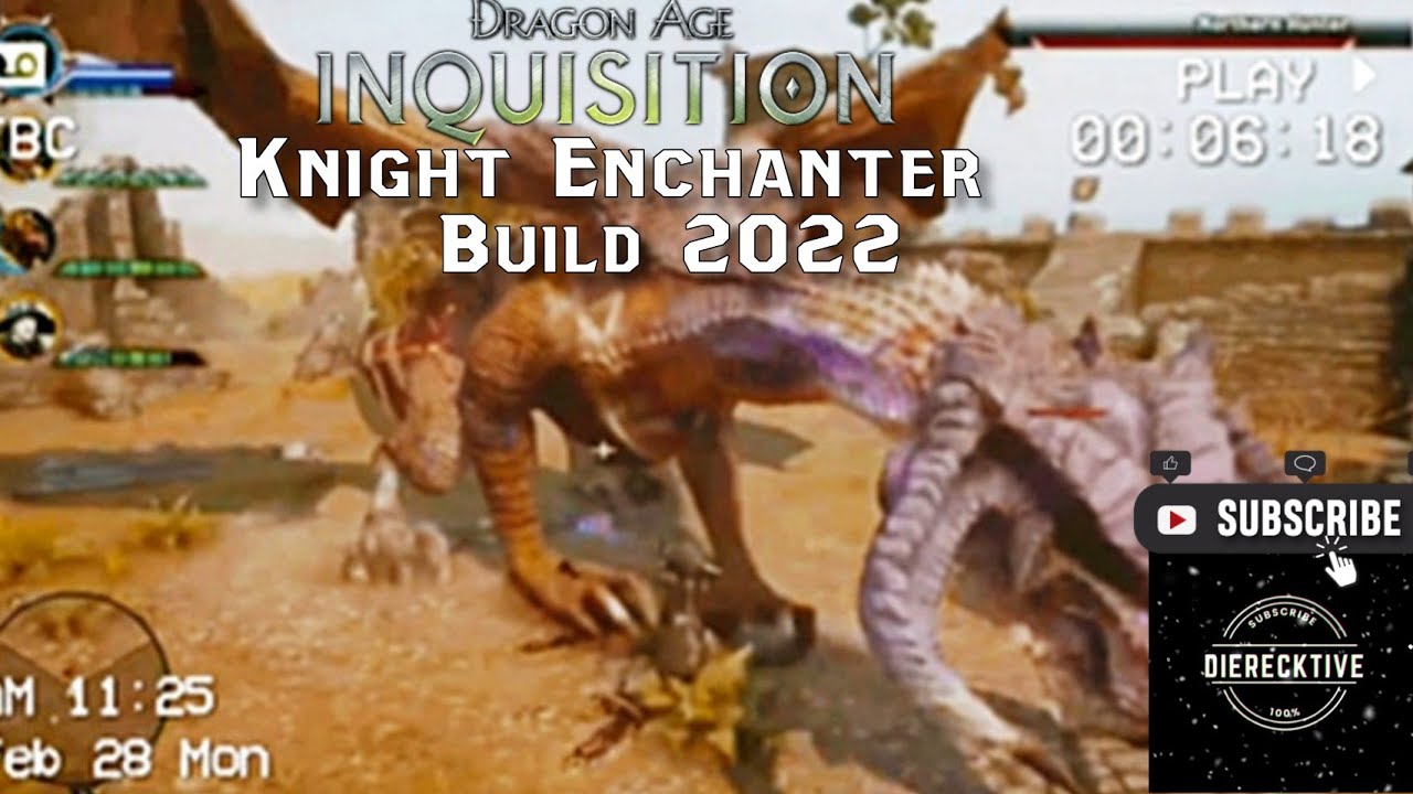 Dragon Age Inquisition Knight Enchanter Build 2022 - YouTube