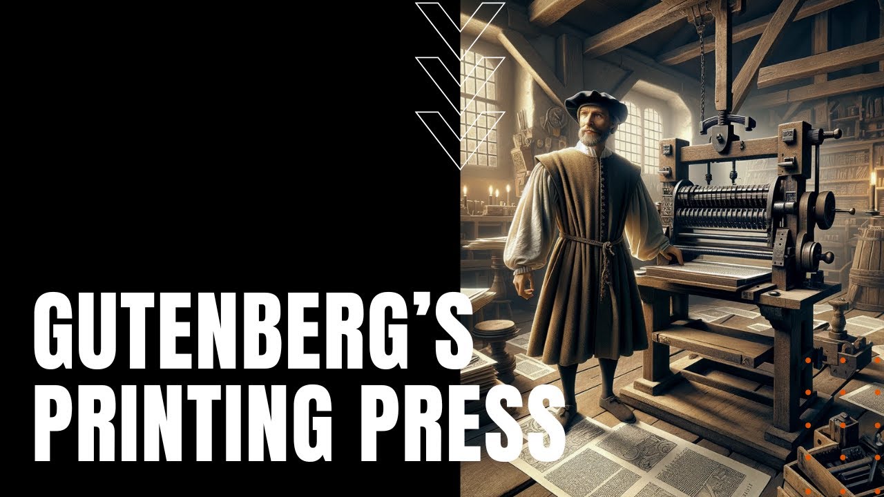 Gutenberg's Printing Press - YouTube