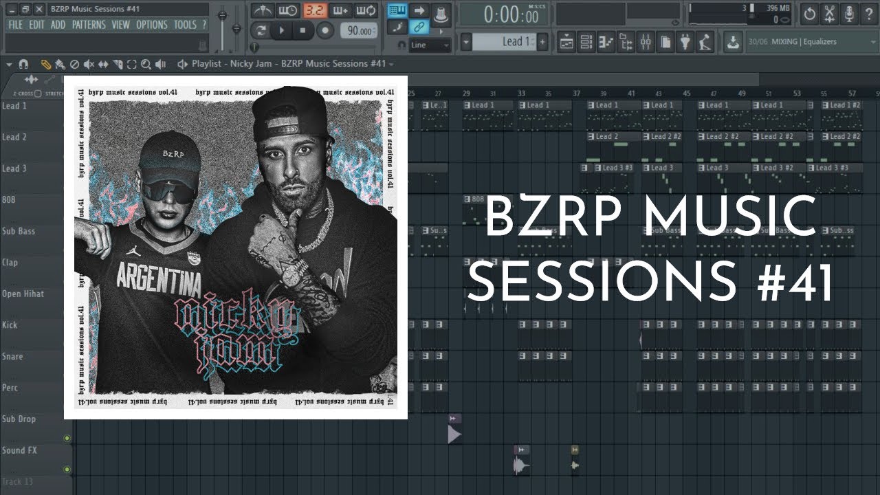 Nicky Jam || BZRP Music Sessions #41 | FL Studio Instrumental Remake ...
