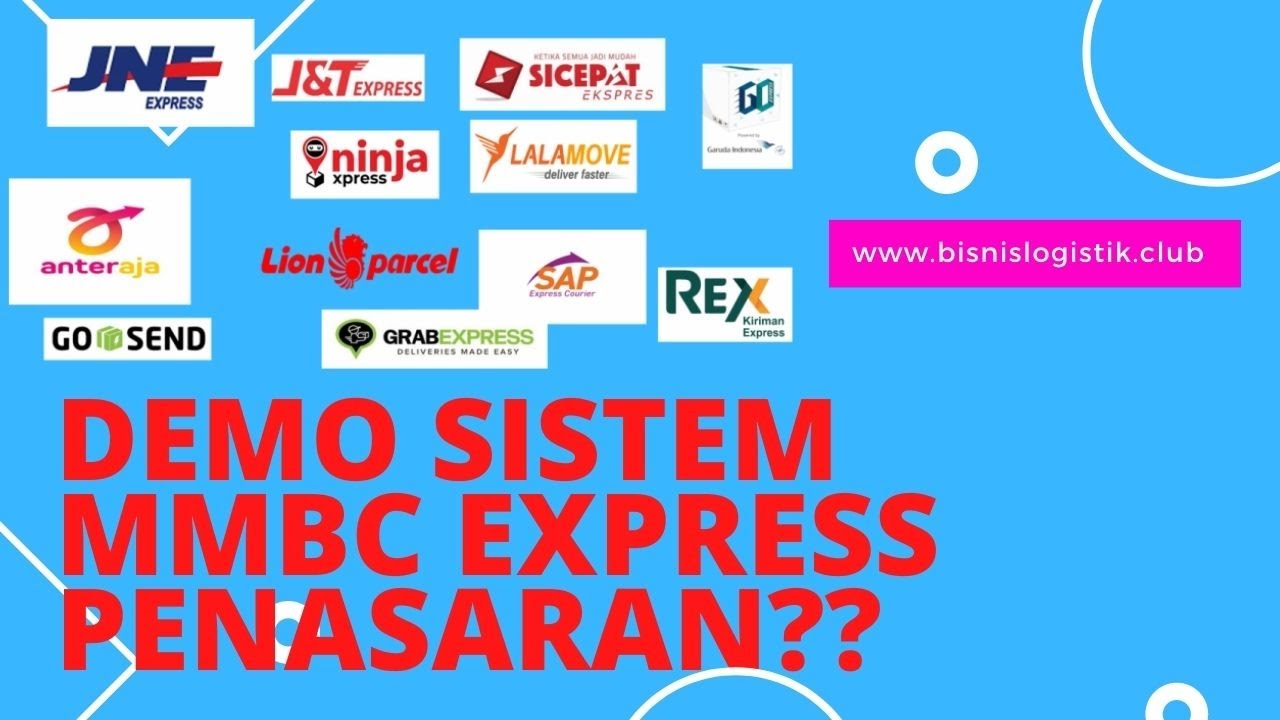 Demo Sistem Multi Ekspedisi MMBC Express - YouTube