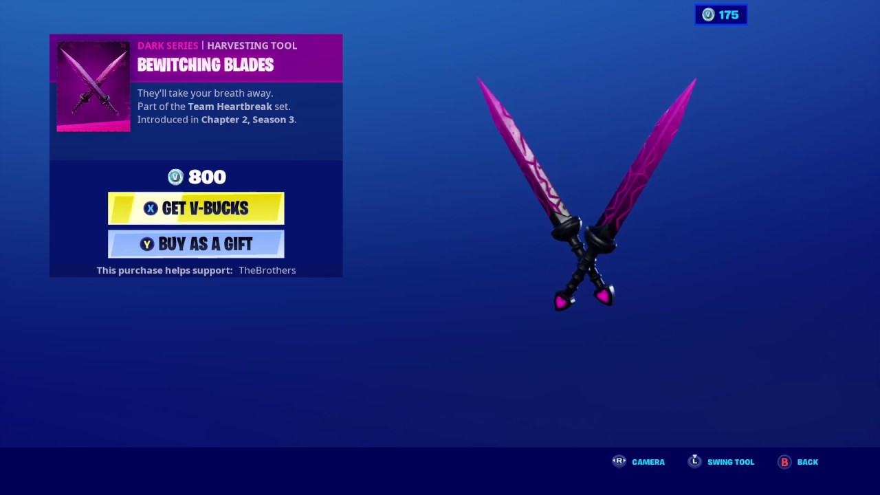 *NEW* BEWITCHING BLADES DUAL-PICKAXE IN FORTNITE! - YouTube