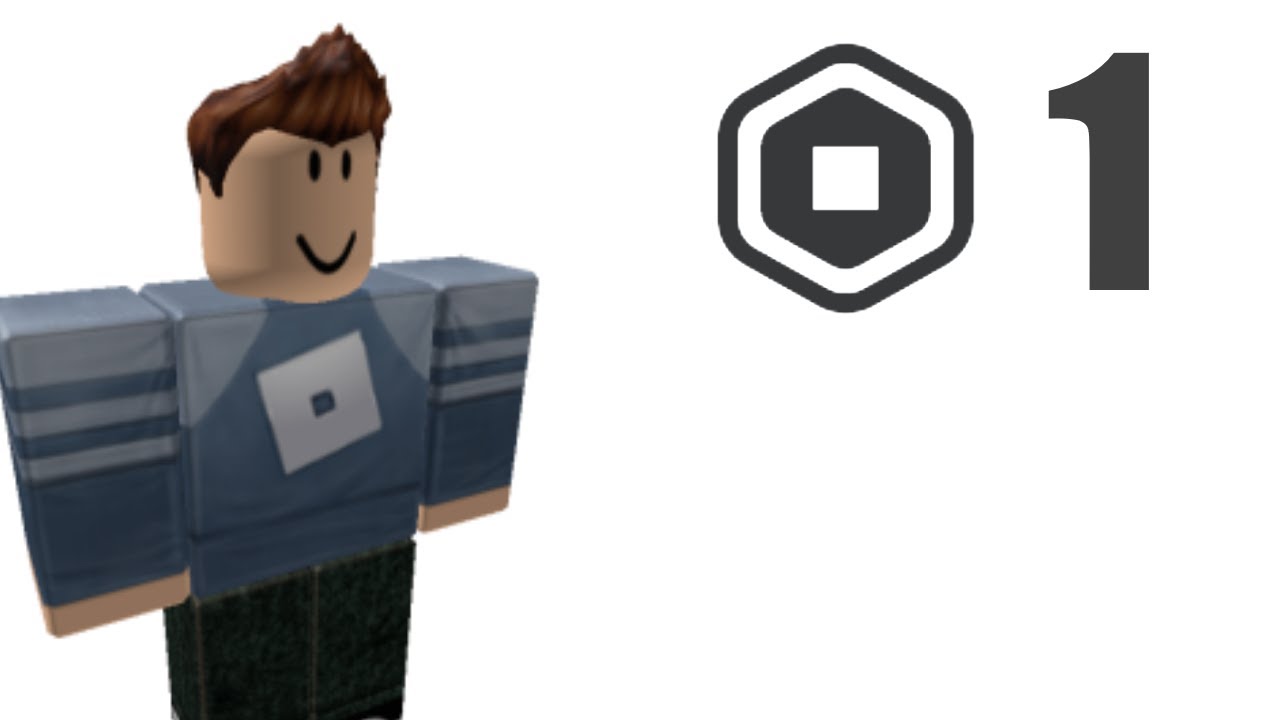 Your first 1 Robux - YouTube