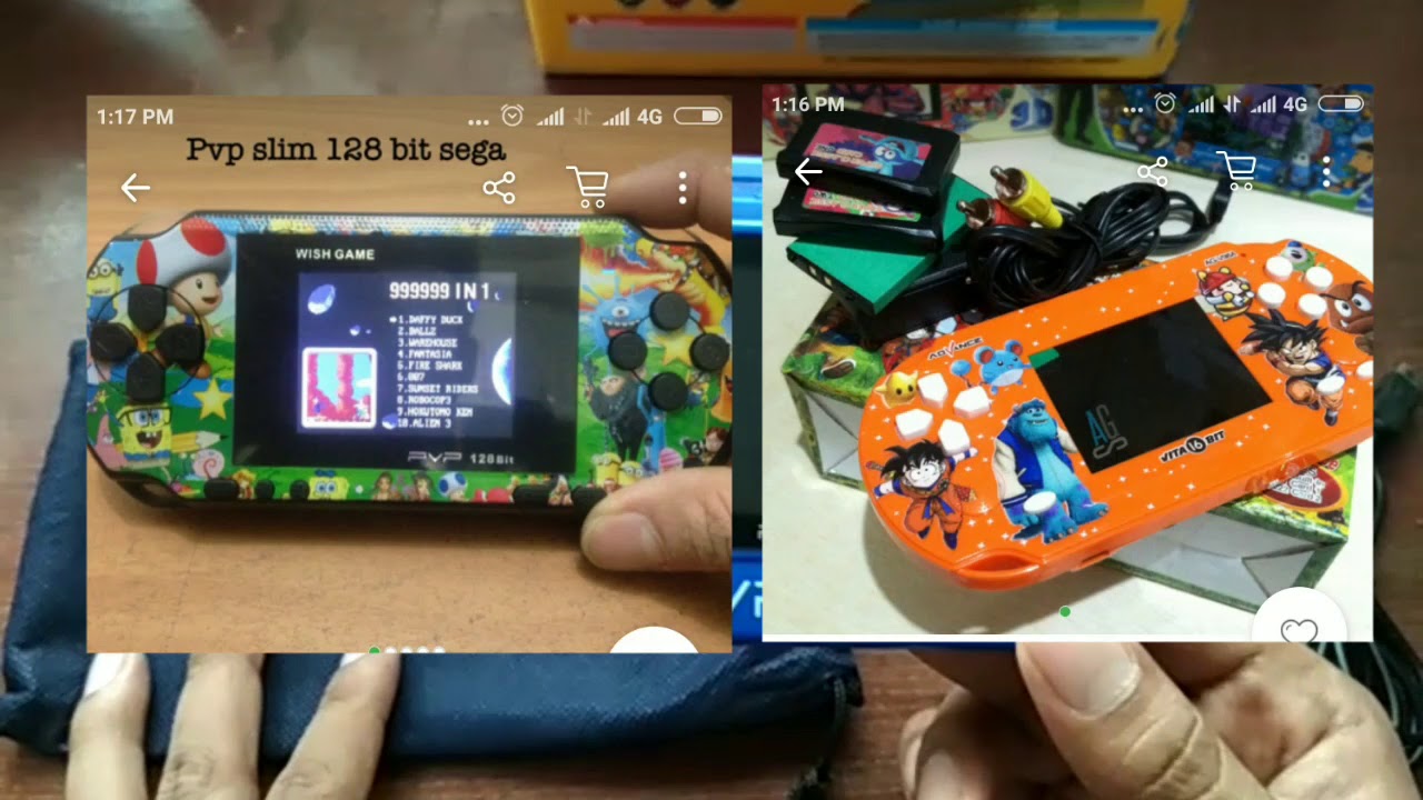 BHUSEET! Review PVP / P2P harga dibawah 100rb - Unboxing Handheld ...