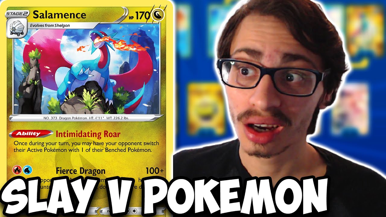 NEW Salamence Is A V Pokemon Slayer! Take Easy OHKOs! Evolving Skies ...